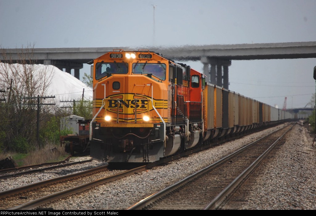 BNSF 9838